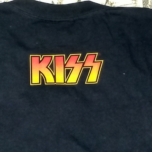 Kiss | Shirts | Vintage Kiss Tee 2 Sided | Poshmark
